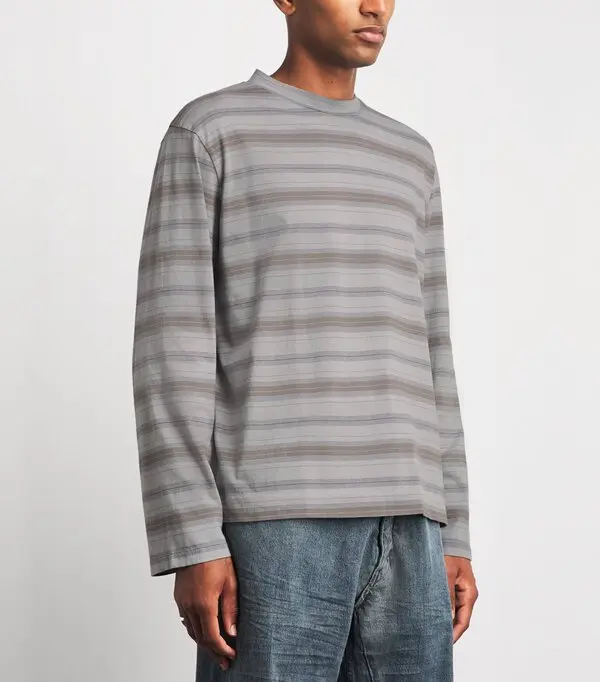 Our Legacy Cotton Stripe Box Long-sleeve T-shirt