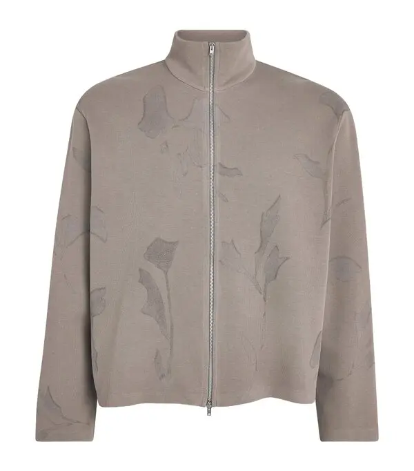 Our Legacy Cotton Shrunken Zip-up Sweater