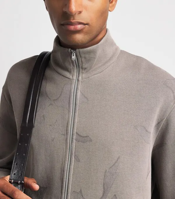 Our Legacy Cotton Shrunken Zip-up Sweater