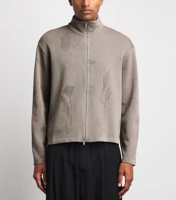 Our Legacy Cotton Shrunken Zip-up Sweater
