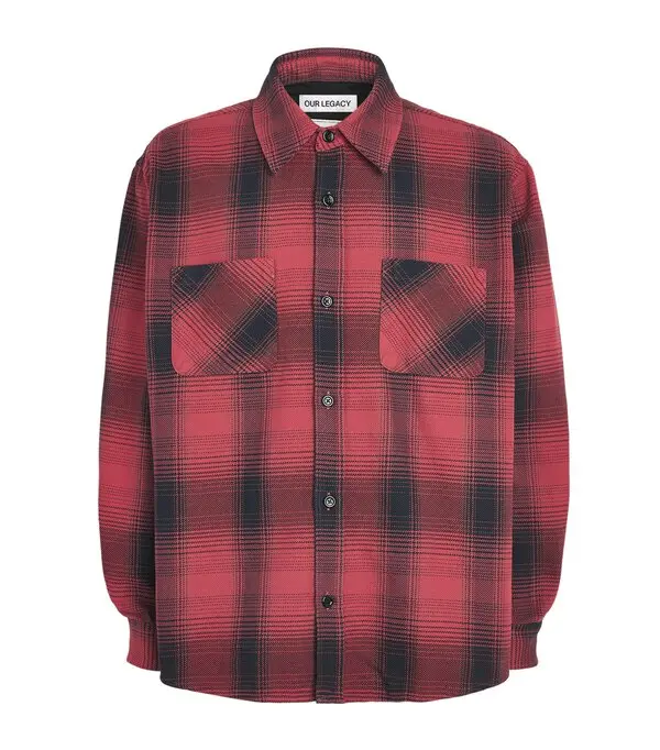 Our Legacy Cotton Check Whoppin Shirt