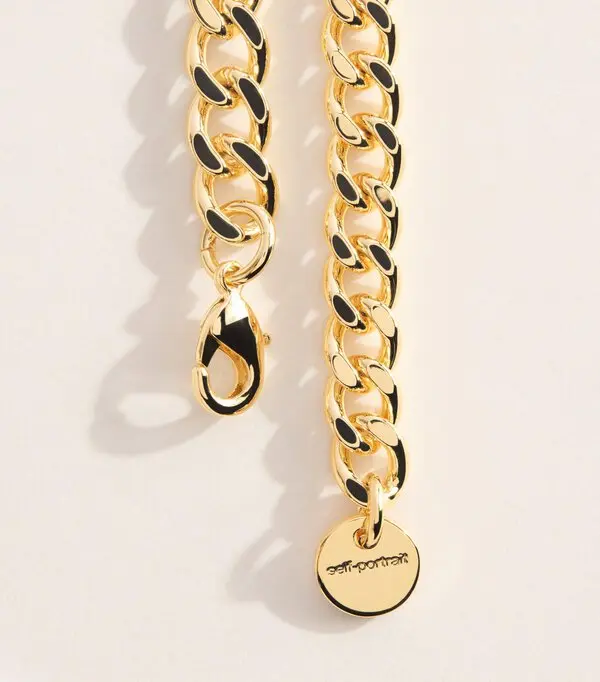SELF-PORTRAIT Heart Charm Necklace