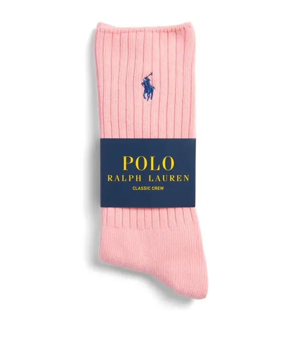 Polo Ralph Lauren Ribbed Crew Socks