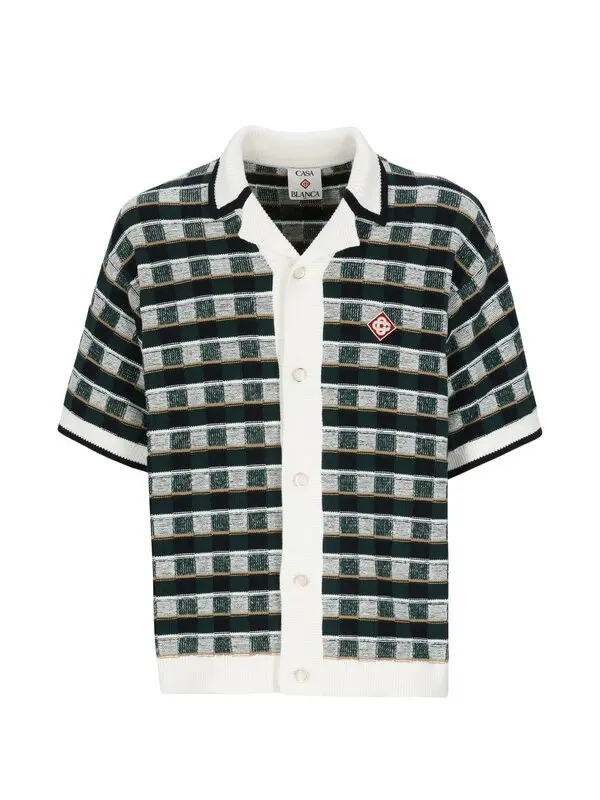 Casablanca Patterned 100% Cotton Shirt For - Multicolor