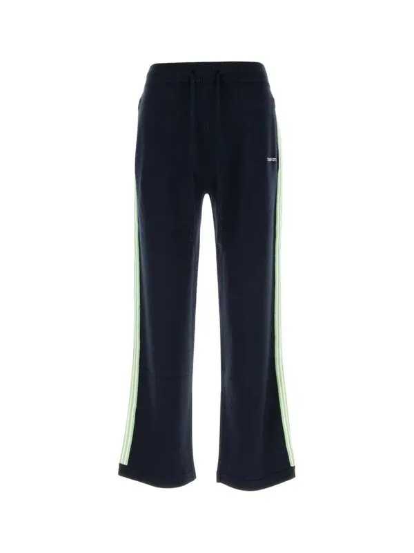 Casablanca Merino Wool Trousers - Navy