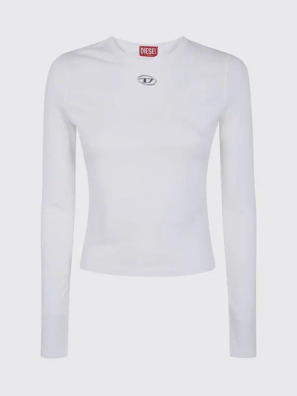 DIESEL® T-uncutieslong-od Long-sleeved T-shirt - White