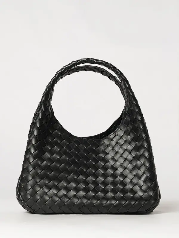 Bottega Veneta Medium Campana Bag - Black
