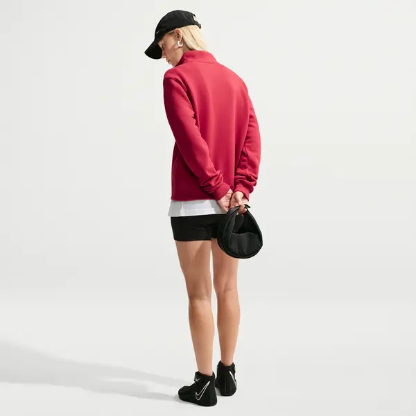Nike Studio Fleece Medium Weight 1/4-zip Top