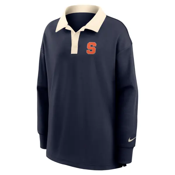 Nike College Long-sleeve Polo - Blue