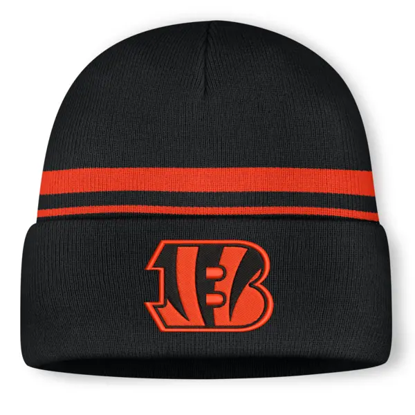 Nike Cincinnati Bengals Primetime Utility Nfl Cuffed Beanie - Black