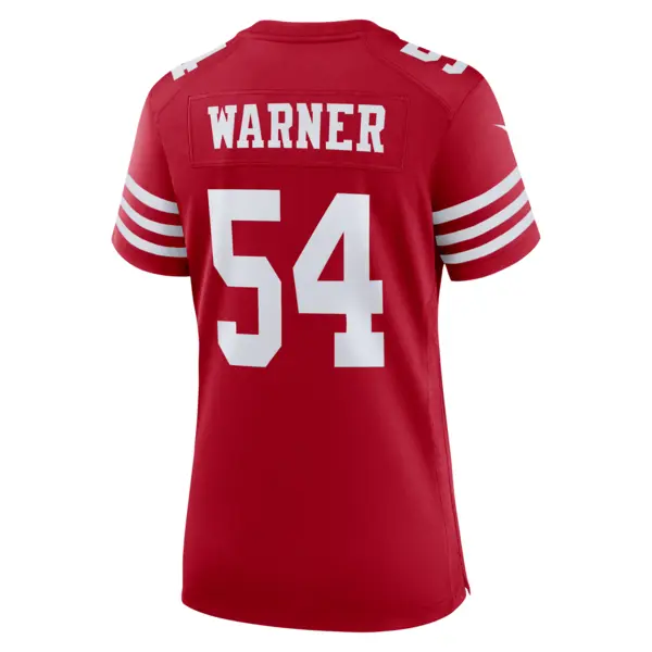 Nike Fred Warner San Francisco 49ers 80th Anniversary Nfl Game Jersey