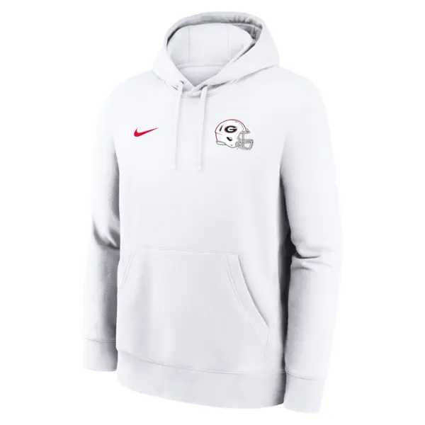 Nike Georgia 2026 Out Dress Code College Pullover Hoodie - White