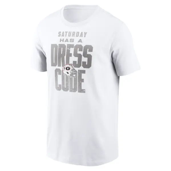 Nike Georgia 2026 Out Dress Code College T-shirt - White