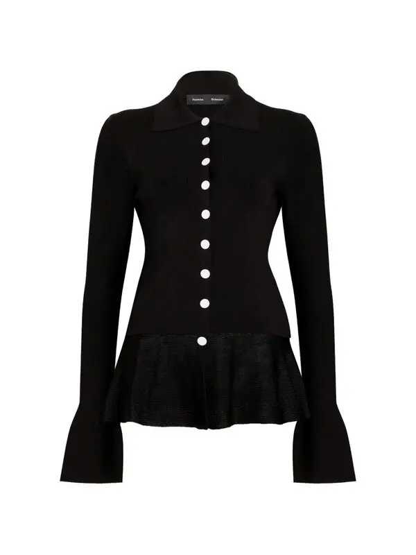 Proenza Schouler Martina Stretch Knit Jacket