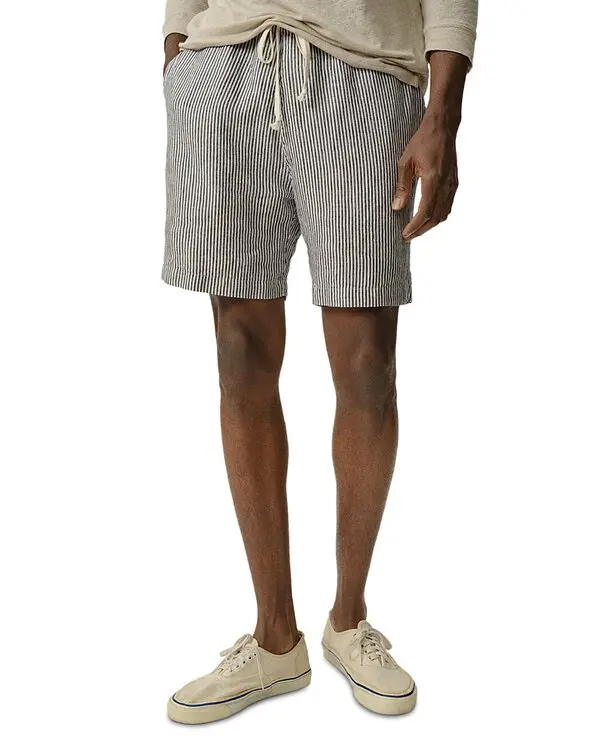 ALEX CRANE Bo Linen 6.75 Shorts