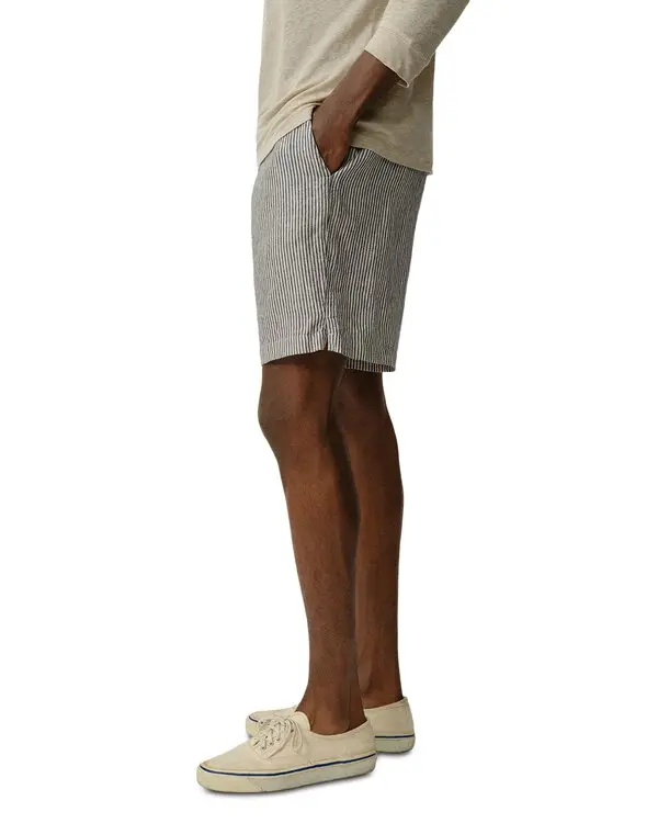 ALEX CRANE Bo Linen 6.75 Shorts