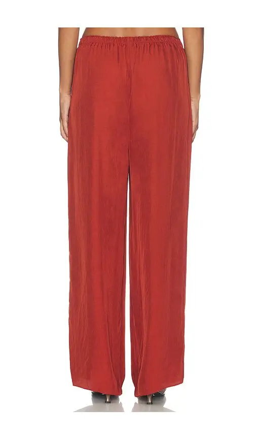 Theory Slit Pant In Orange
