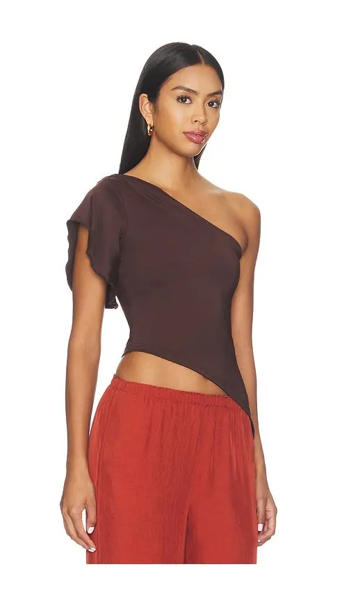 Superdown Marlene Asymmetrical Top