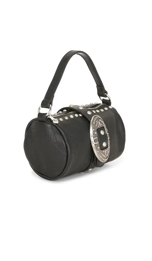 UNDERSTATED LEATHER Mini Buckle Handbag