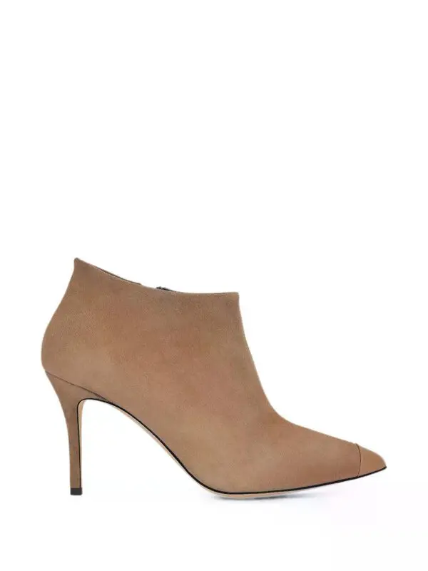 GIUSEPPE ZANOTTI Suede Greek Boots - Neutrals
