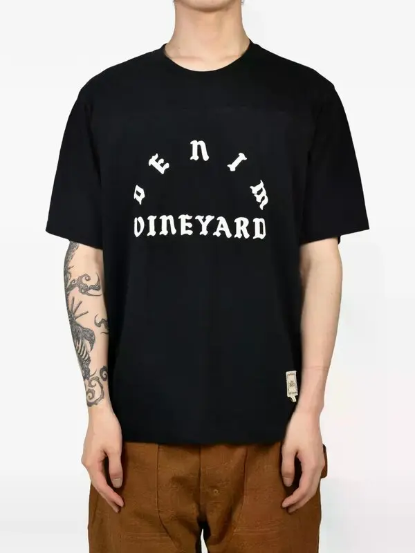 DEAR BORO Denim Vineyard Short-sleeve T-shirt