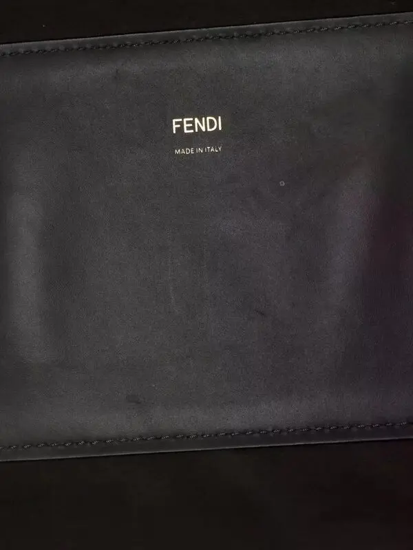 Fendi Sunshine Shopper Leather Medium Tote Bag
