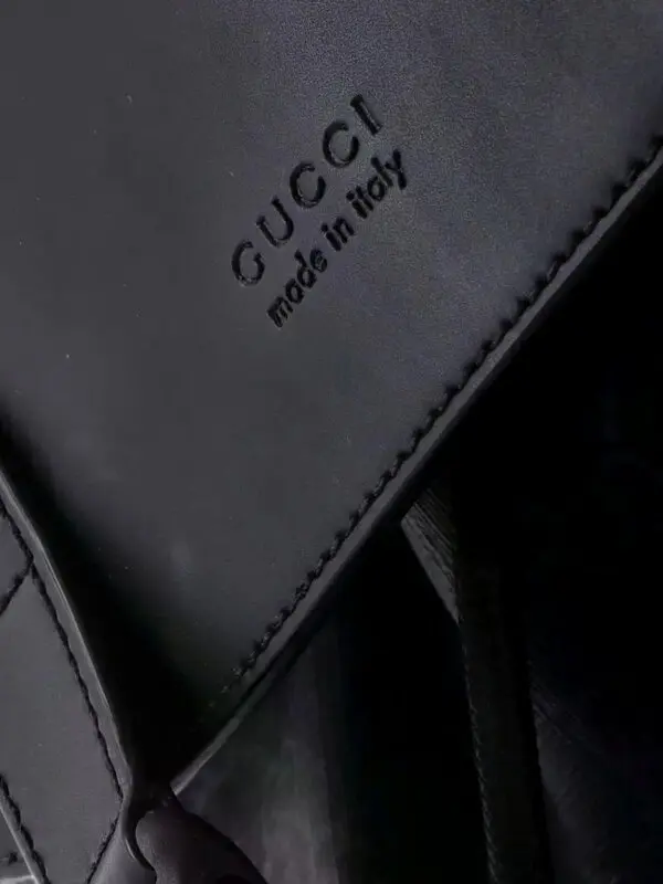 Gucci Double Pocket Buckle Backpack
