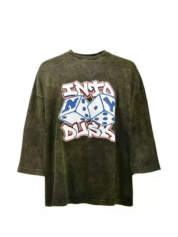 INTODUSK Cee-lo Graphic-print Wide-fit T-shirt