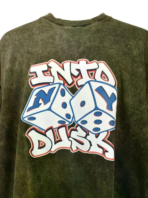 INTODUSK Cee-lo Graphic-print Wide-fit T-shirt