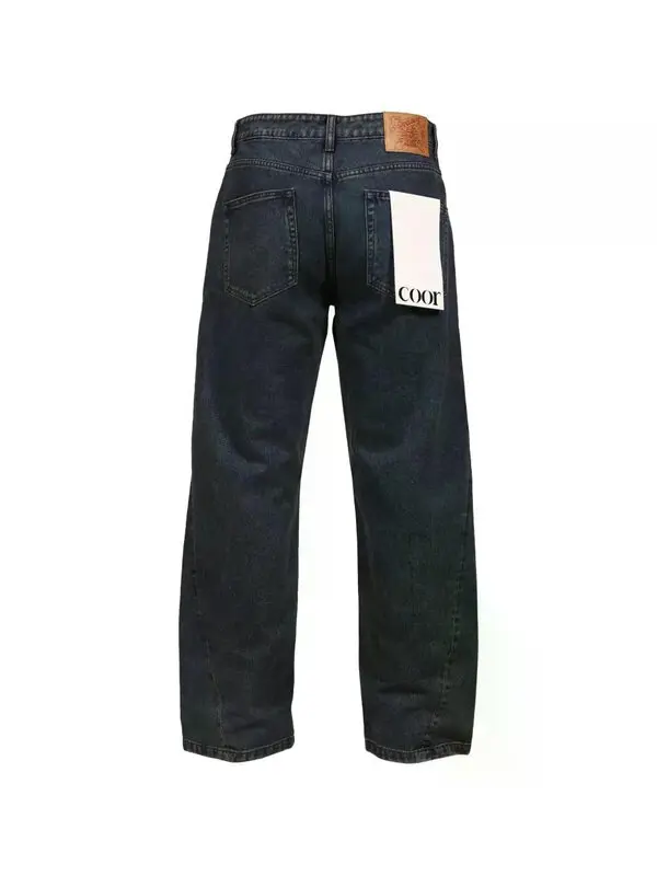 COOR Two-tone Wash Jeans
