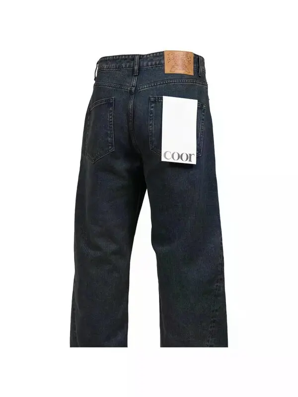 COOR Two-tone Wash Jeans