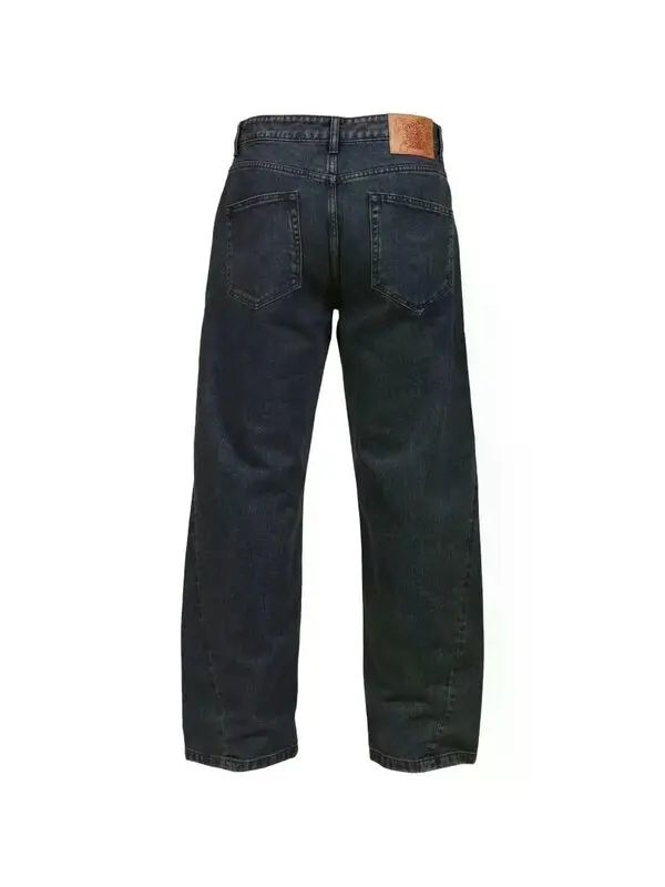 COOR Two-tone Wash Jeans