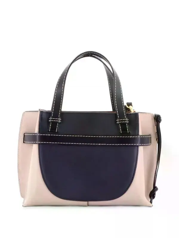 Loewe Leather Satchel - Black