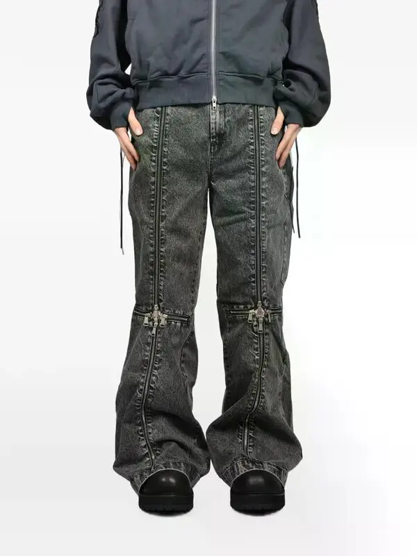FINE CHAOS Sacrifice Zip-detail Jeans