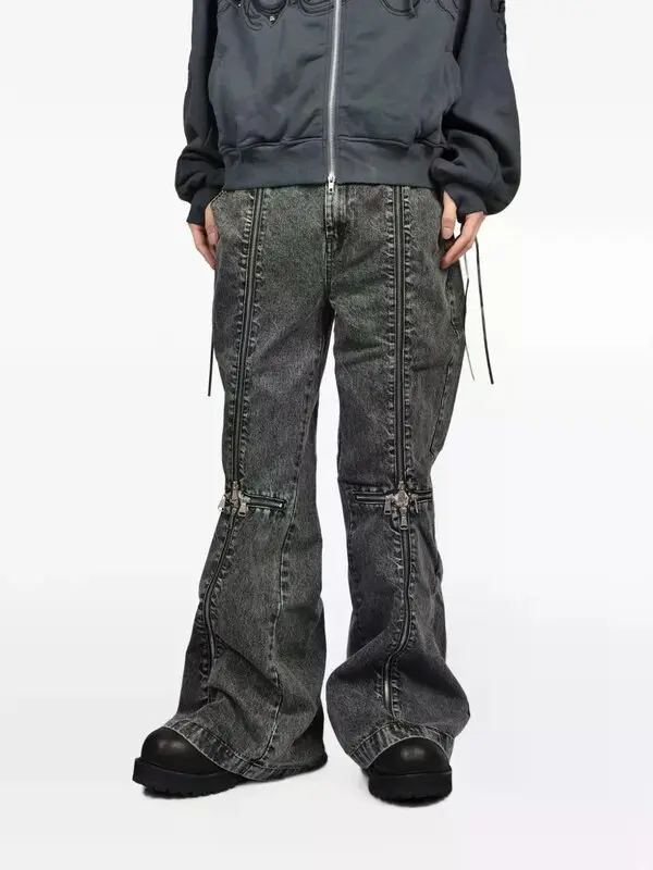 FINE CHAOS Sacrifice Zip-detail Jeans