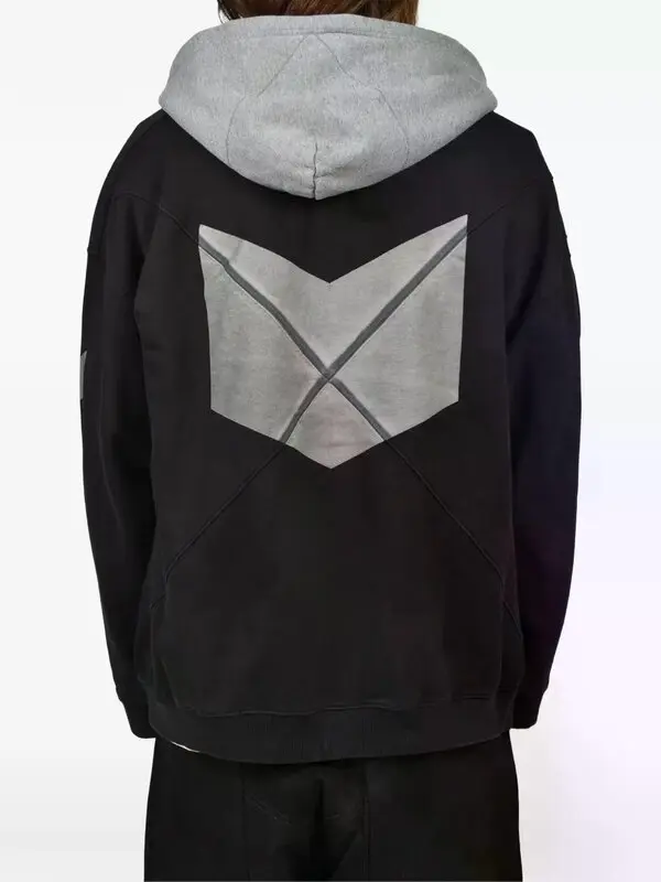 DIARY 1999 Diary Logo-print Zip-up Hoodie