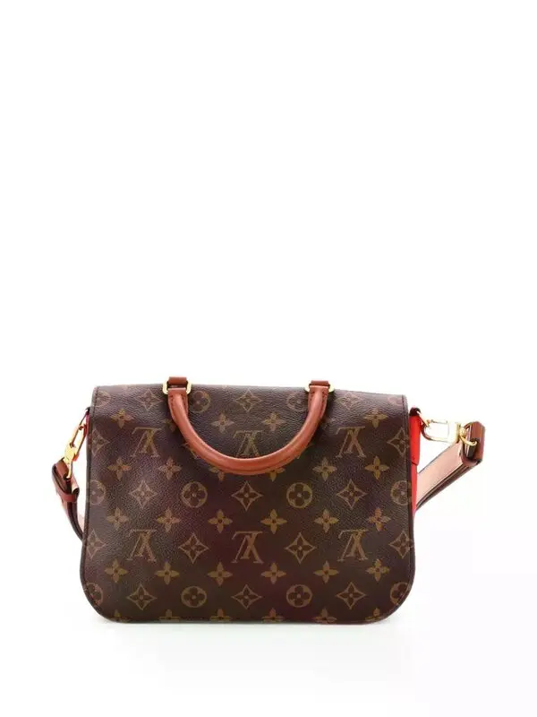LOUIS VUITTON Vaugirard Handbag Monogram Canvas With Leather Satchel