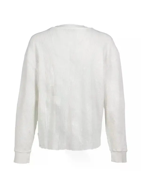 ASKYURSELF Destroyer Cross-knit T-shirt