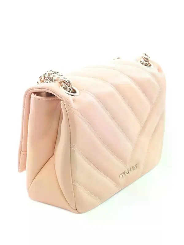 BVLGARI Serpenti Cabochon Shoulder Bag - Pink