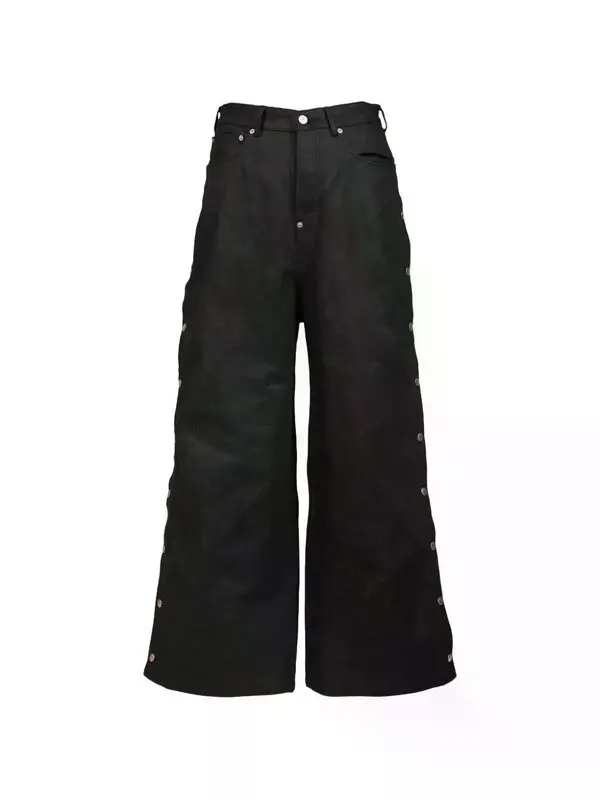 RIVET & HIDE Side-snap Baggy Jeans