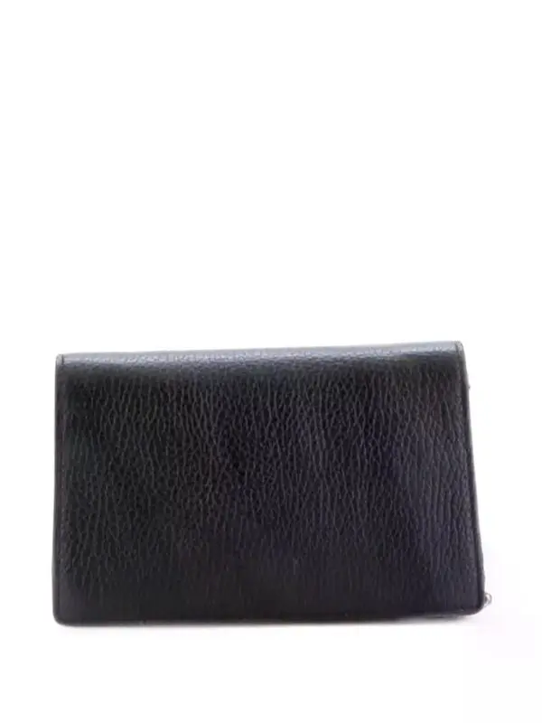 Gucci Dionysus Bag Leather Super Mini Crossbody Bag - Black