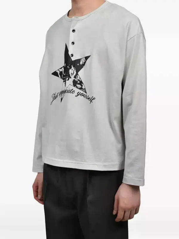 CEDARWOOD Graphic-print Long-sleeve T-shirt