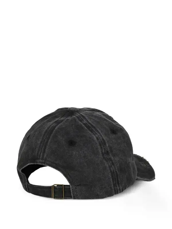 CAPTURE GALLERY Distressed Embroidered Baseball Cap
