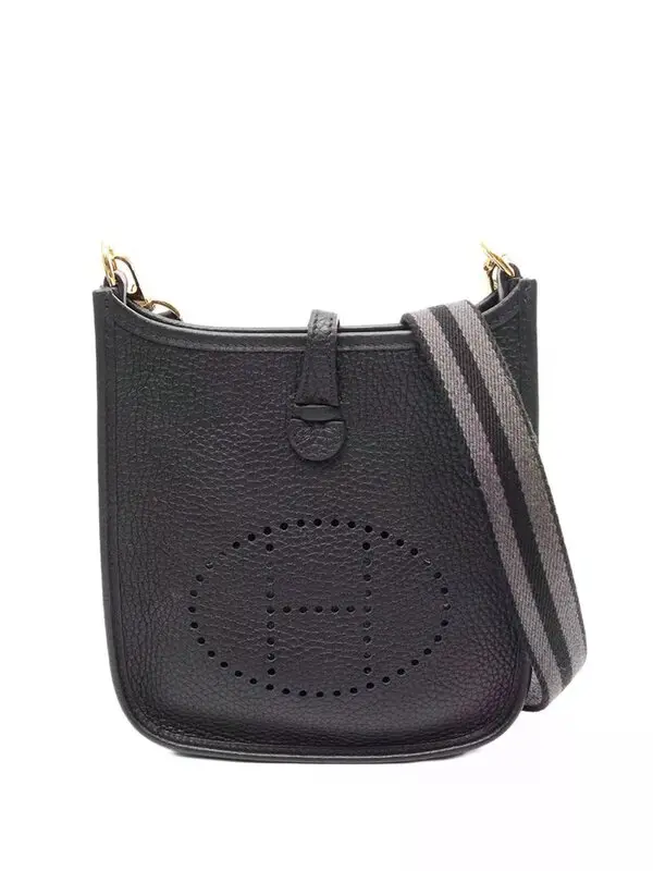Hermès Clemence Evelyne I 16 Amazone Crossbody Bag - Black