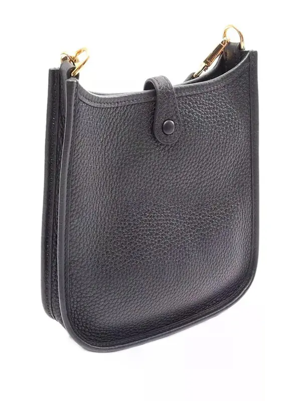 Hermès Clemence Evelyne I 16 Amazone Crossbody Bag - Black
