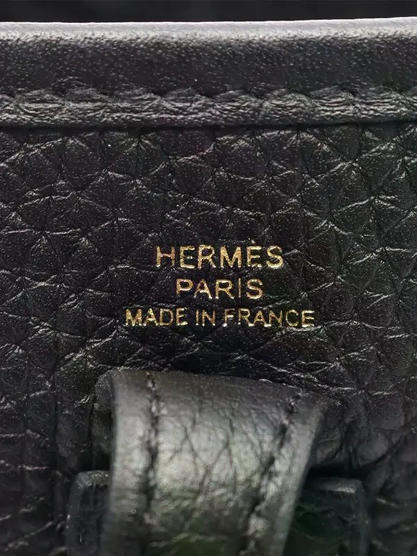Hermès Clemence Evelyne I 16 Amazone Crossbody Bag - Black