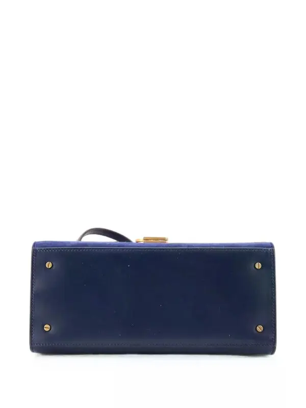 Saint Laurent Cassandra Medium Shoulder Bag - Blue
