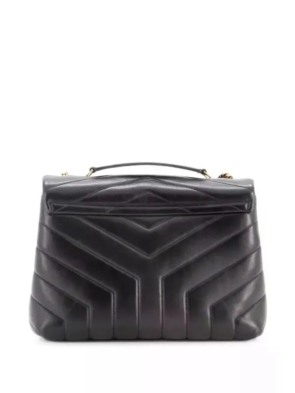 Saint Laurent Loulou Matelasse Chevron Leather Small Shoulder Bag