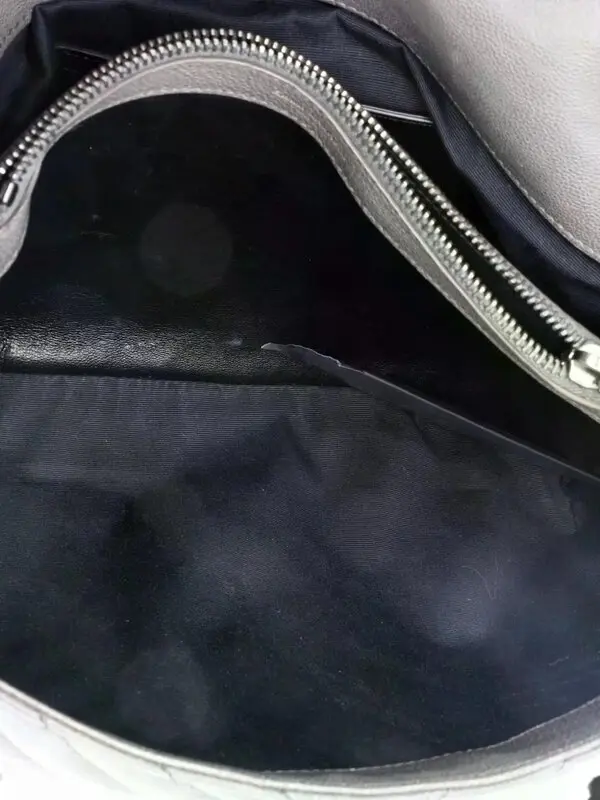 Saint Laurent Monogram College Bag - Grey