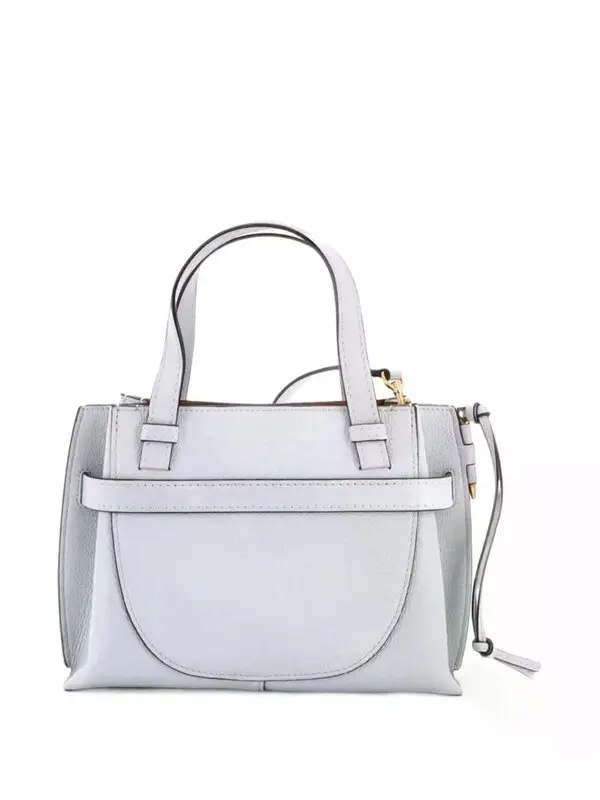 Loewe Leather Mini Satchel - Blue